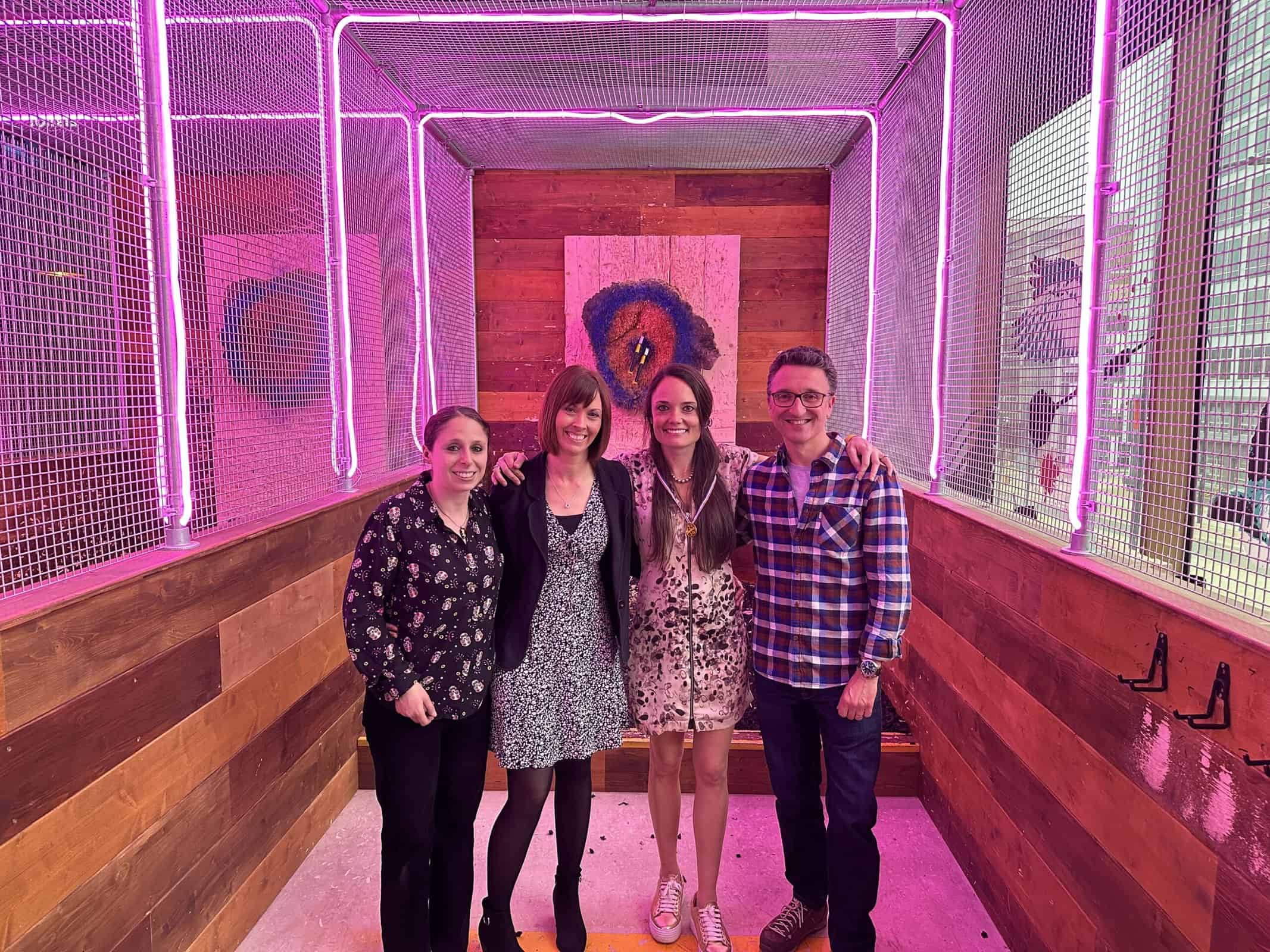 Axe throwing! - Sharrow Vale Dental Care