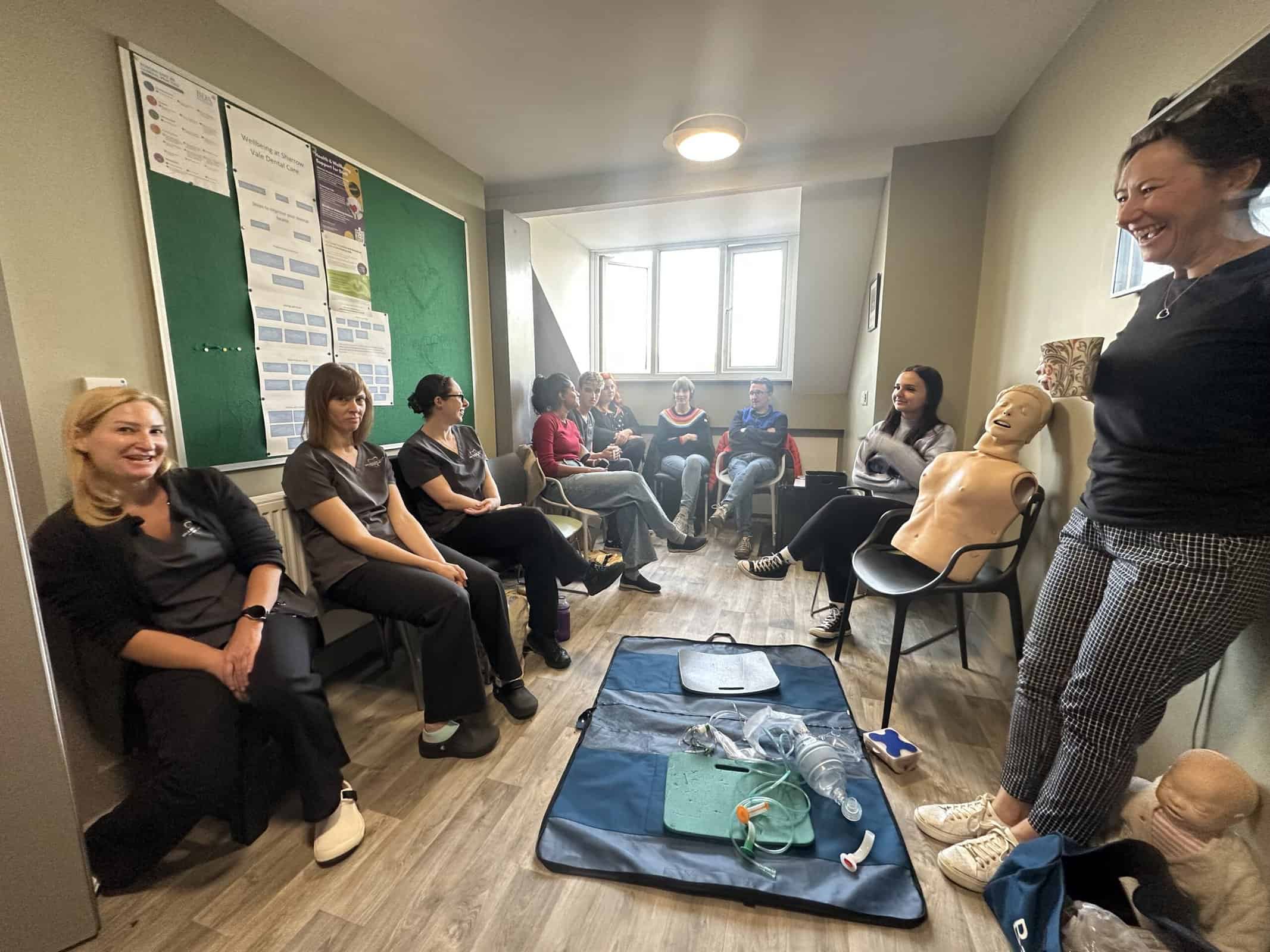 Medical Emergency Team Training - Sharrow Vale Dental Care