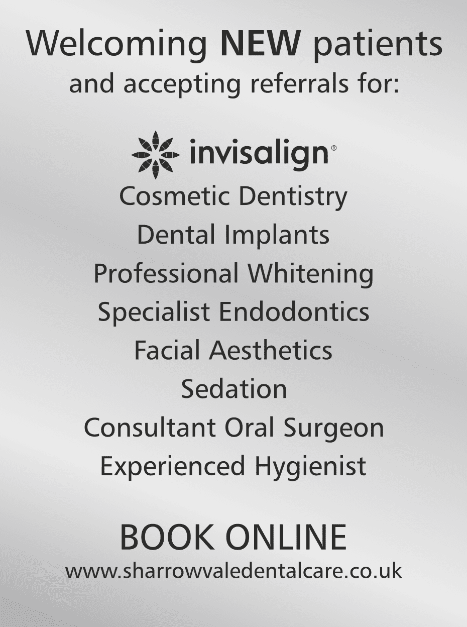 Window sign.... - Sharrow Vale Dental Care